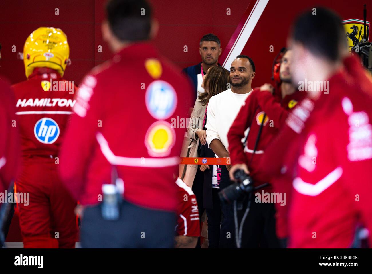 Nicolas Hamilton, brother of Lewis Hamilton during the Formula 1 Qatar ...