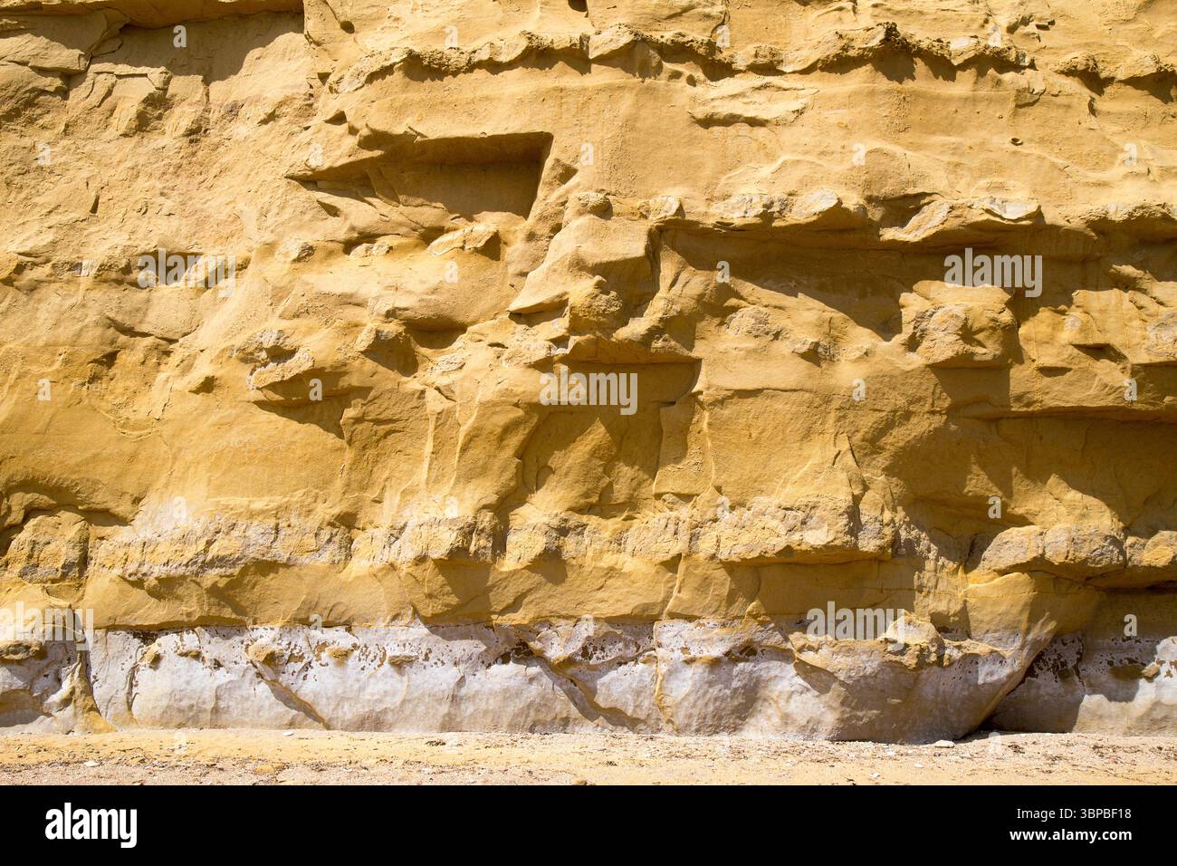 Jurassic coastal rock faces Stock Photo - Alamy