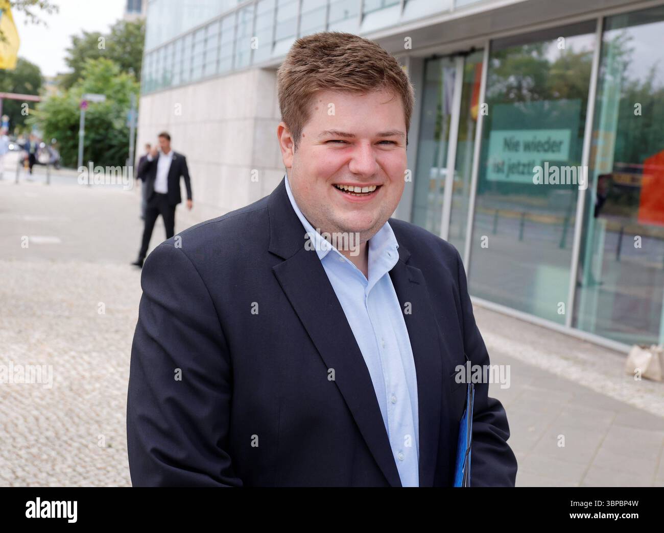 Johannes Volkmann, Enkel von Helmut Kohl, Deutschland, Berlin, Pressekonferenz mit dem ...