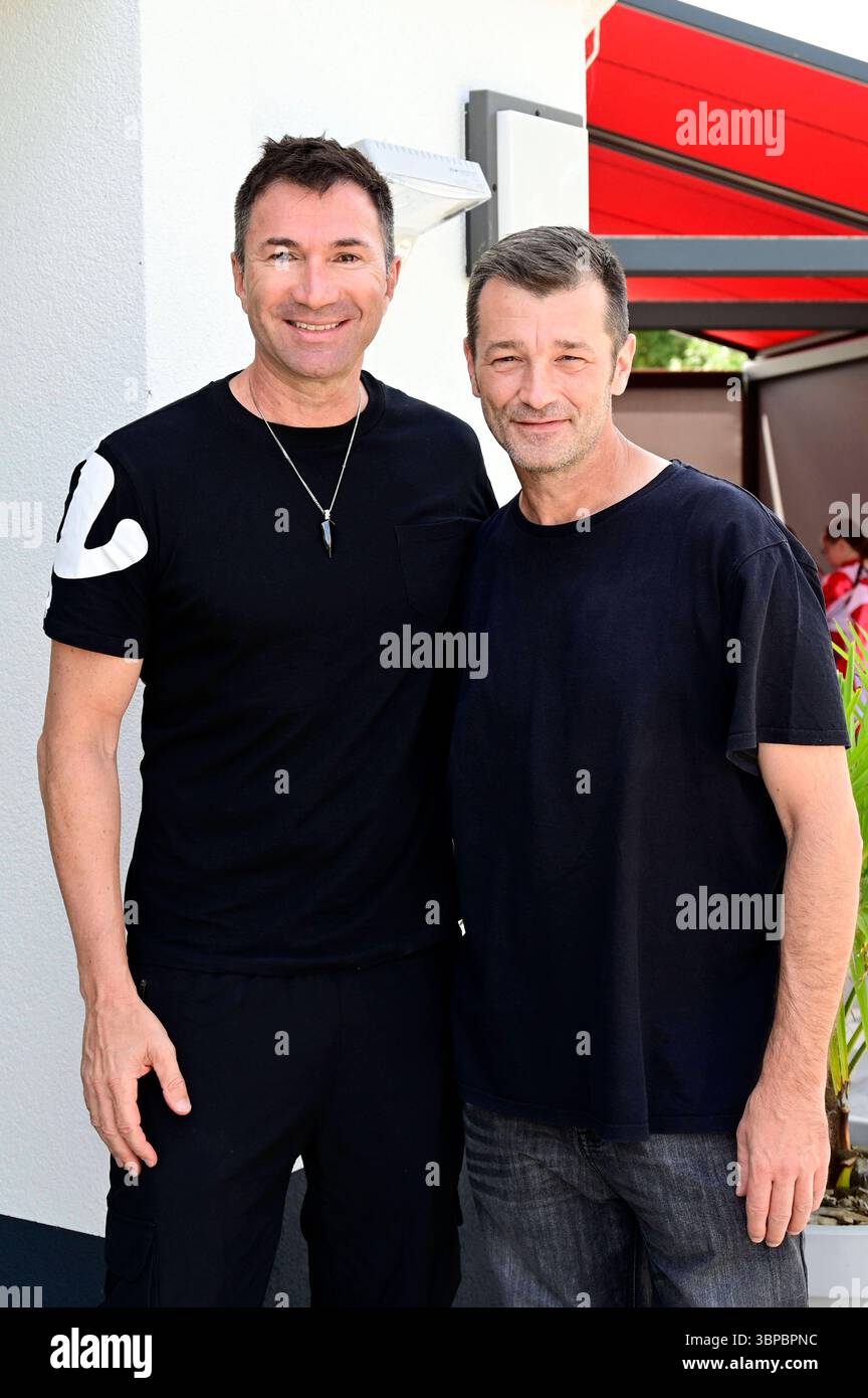 Lucas Cordalis und Achim Petry beim 2. Sommergarten 2025 auf der ...