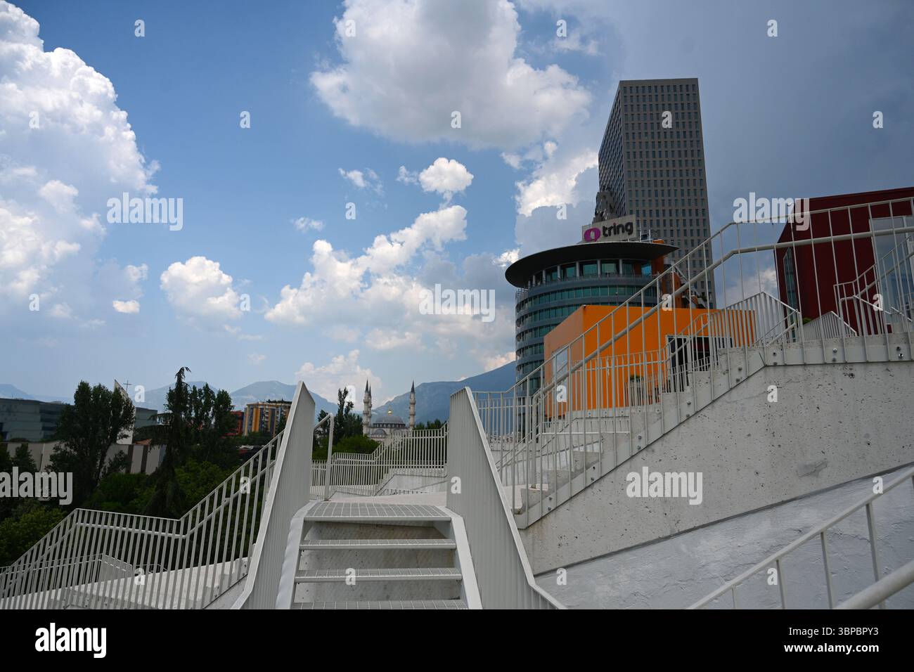 Tirana, Albania - June 20, 2025: The Pyramid of Tirana (Piramida e ...