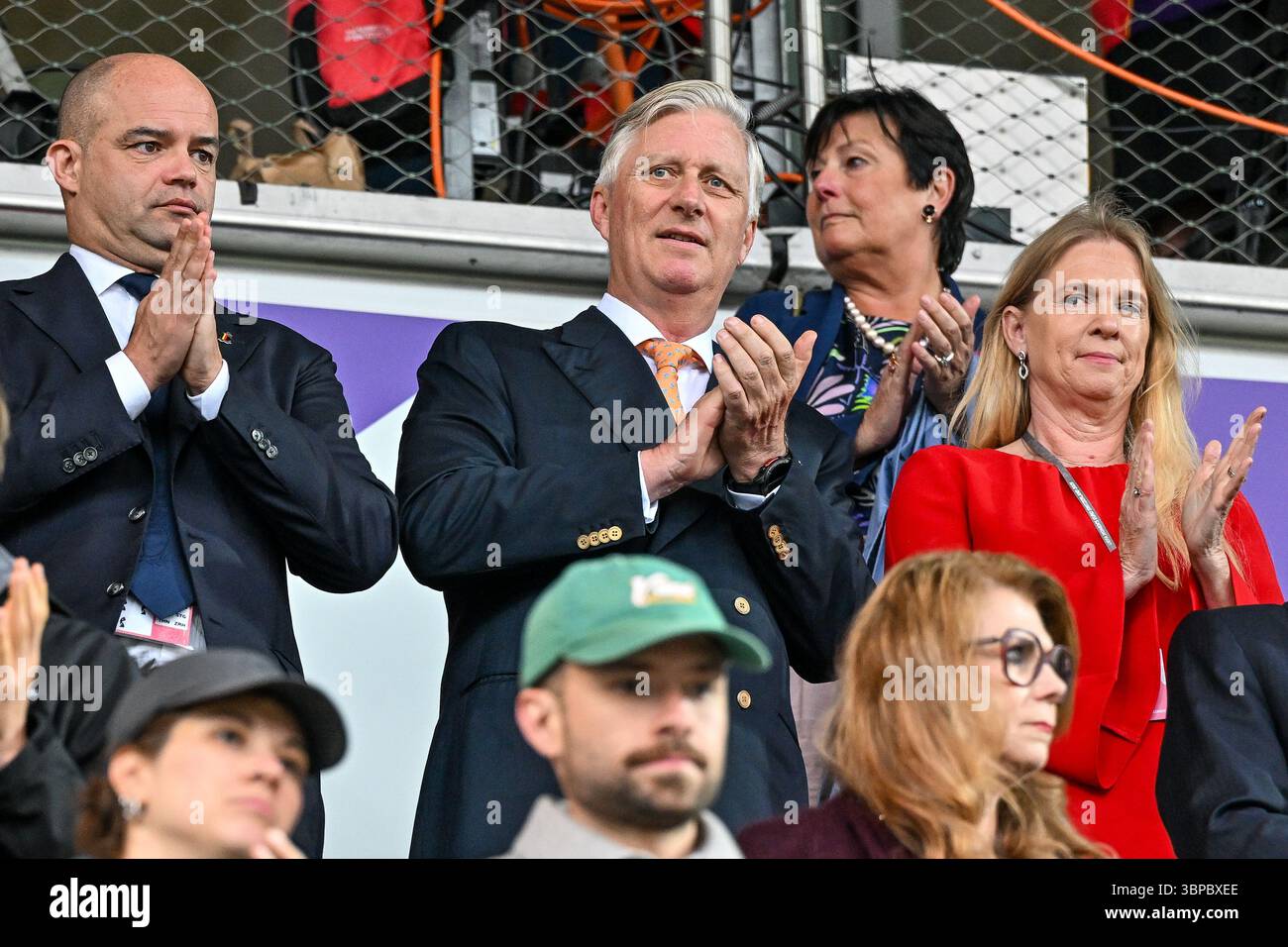 Thun, Switzerland. 07th July, 2025. CEO RBFA Peter Willems, Koning ...