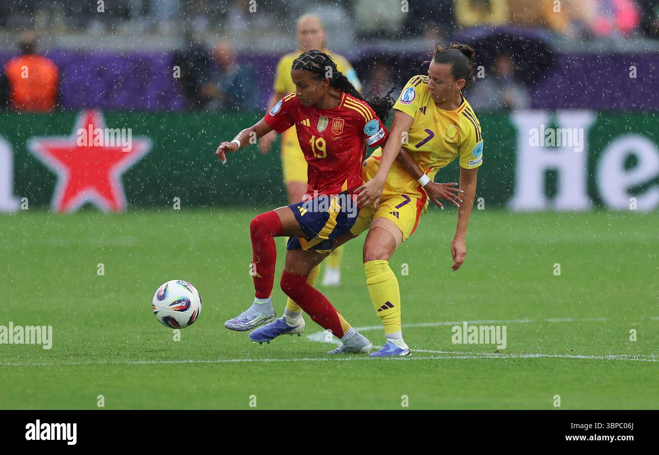 07.07.2025, Fussball Frauen Europameisterschaft, UEFA Womens EURO 2025 ...