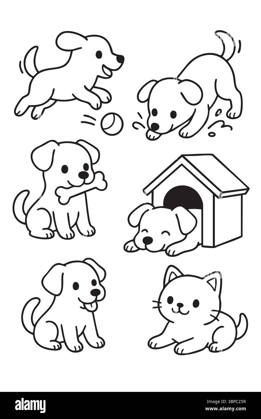 Peaceful kitten Cut Out Stock Images & Pictures - Alamy