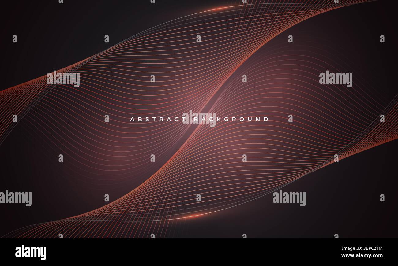 Wavy red stripes on Stock Vector Images - Alamy