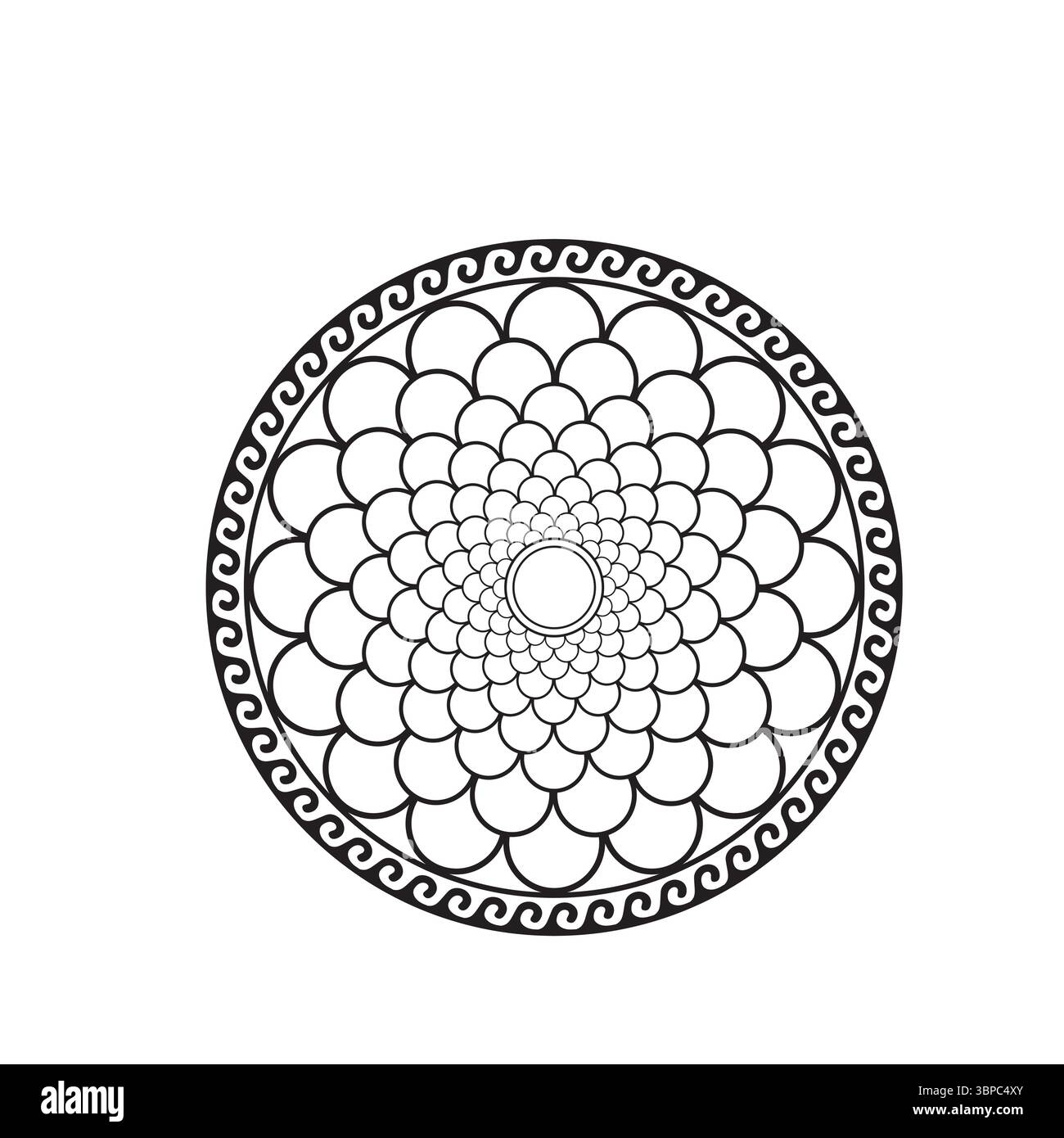 Intricate black borders Cut Out Stock Images & Pictures - Alamy