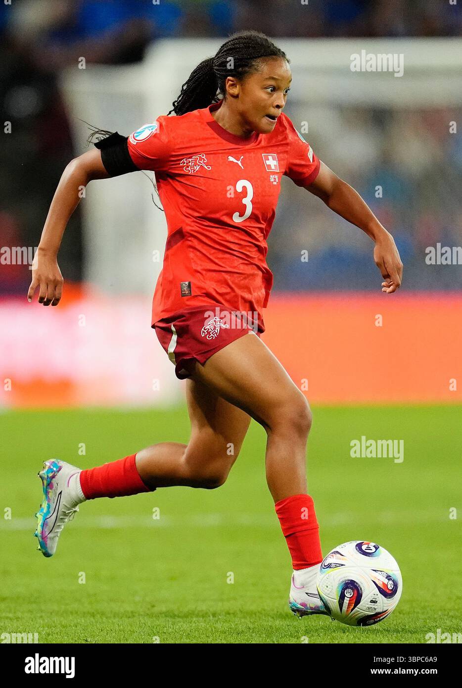 Switzerland's Leila Wandeler during the UEFA Women's Euro 2025 Group D ...