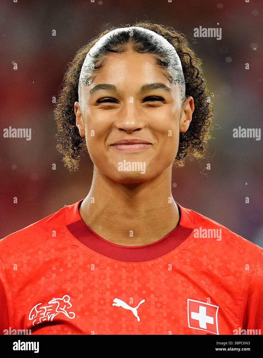 Switzerland's Sydney Schertenleib during the UEFA Women's Euro 2025 ...