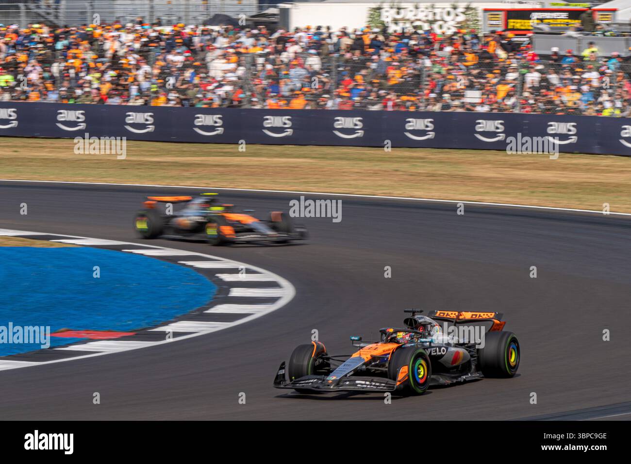 Lando norris silverstone 2025 hi-res stock photography and images - Alamy