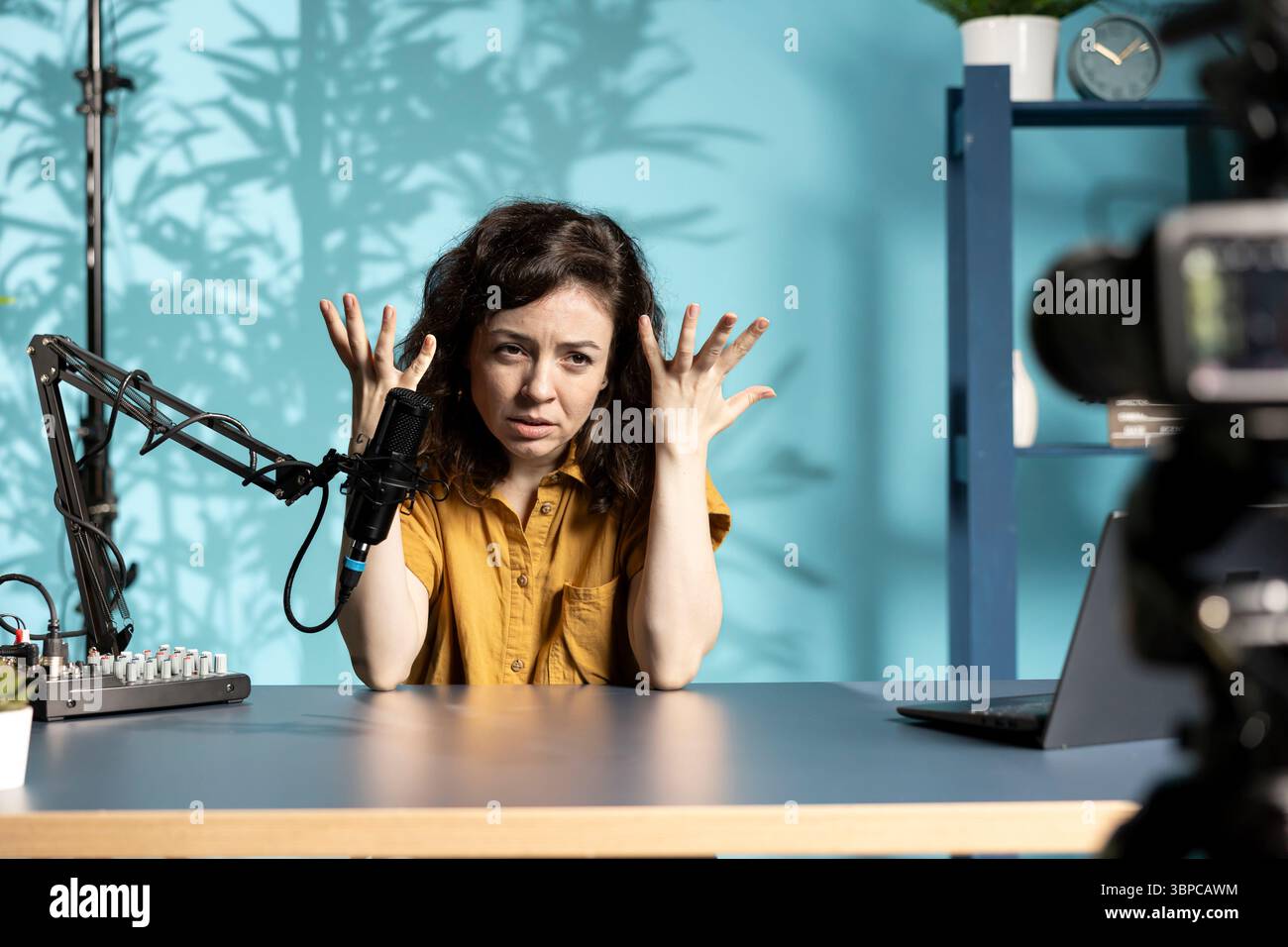 Influencer feeling angry sharing hi-res stock photography and images ...
