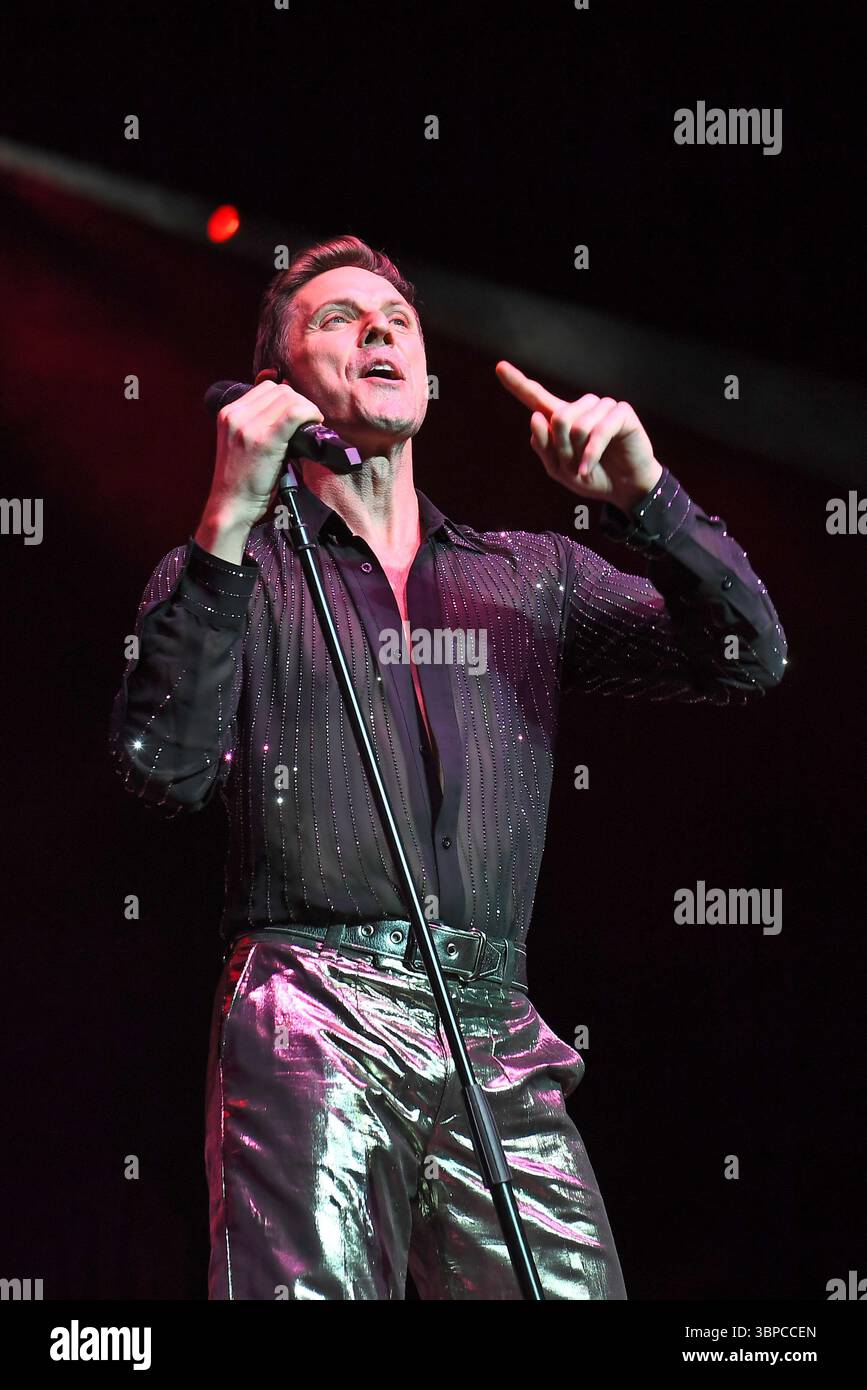 LONDON, ENGLAND - MAY 02: Jake Shears performing at O2 Arena, Greenwich ...