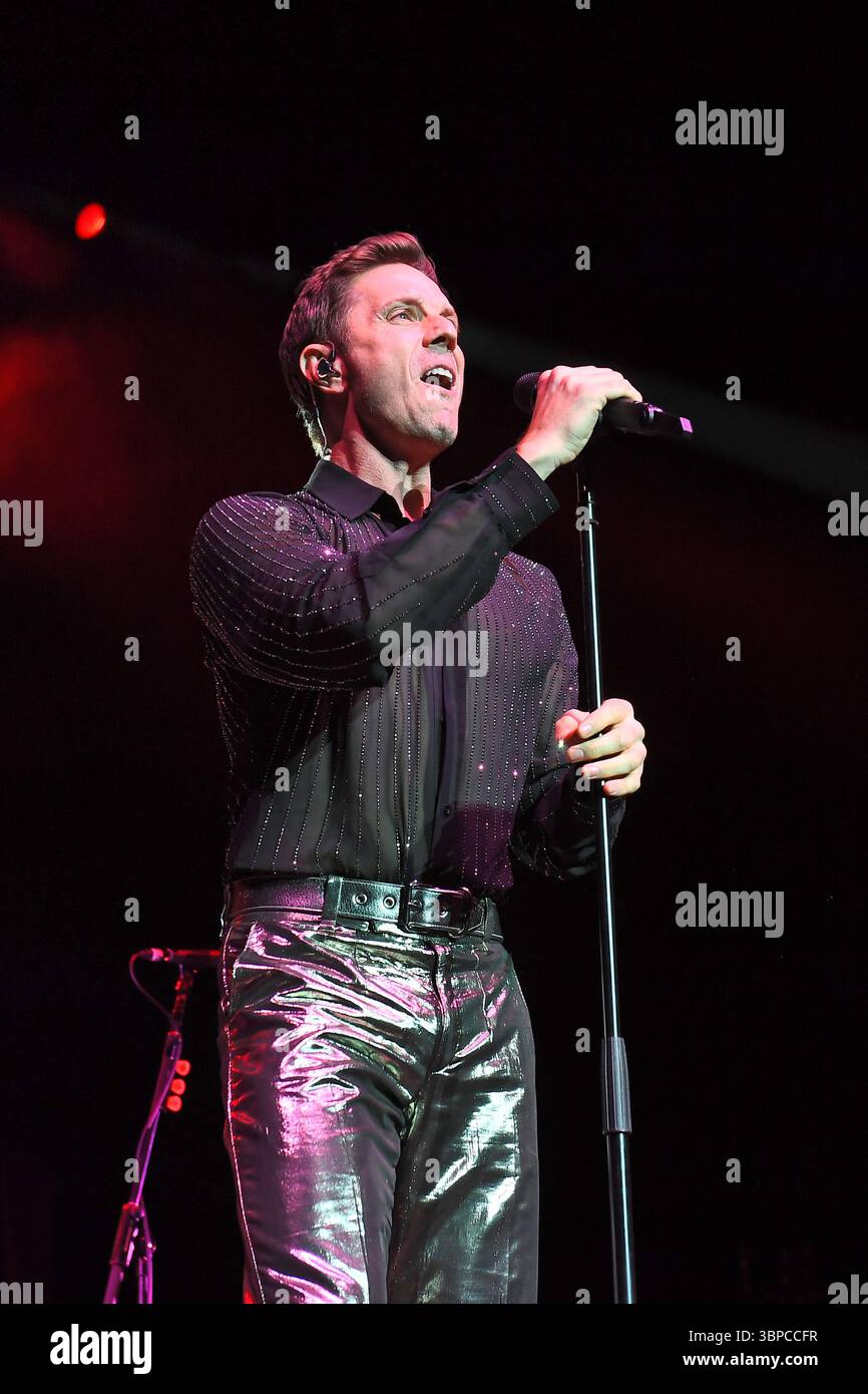LONDON, ENGLAND - MAY 02: Jake Shears performing at O2 Arena, Greenwich ...