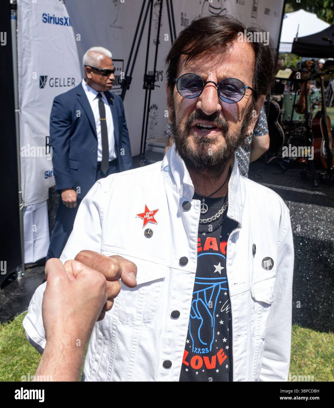July 07, 2025 - Beverly Hills, California, USA - RINGO STARR, who turns ...