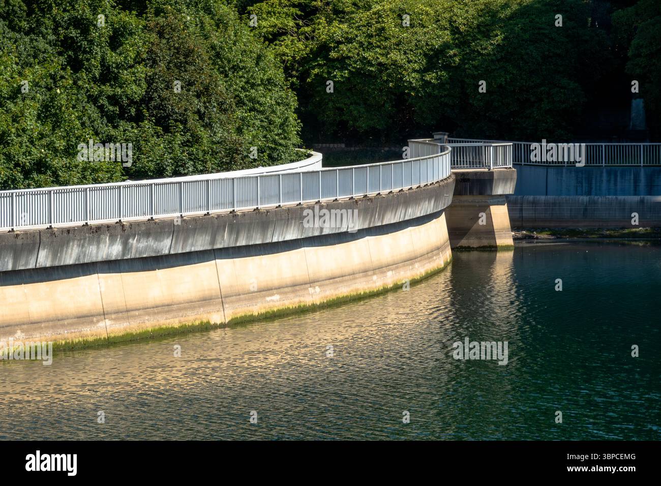 The Eschbach Dam is the first drinking water reservoir in Germany and ...