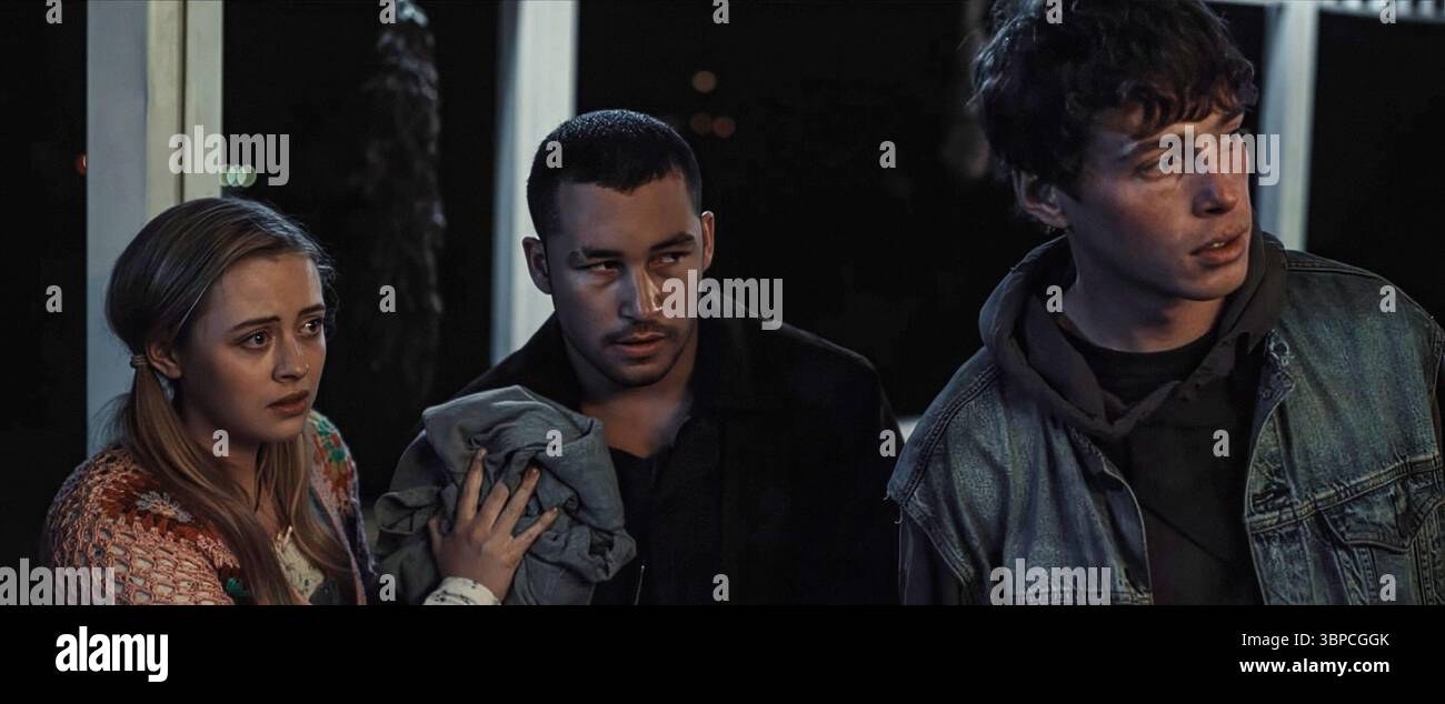 PLEASE DON'T FEED THE CHILDREN, from left: Emma Meisel, Andrew Liner ...