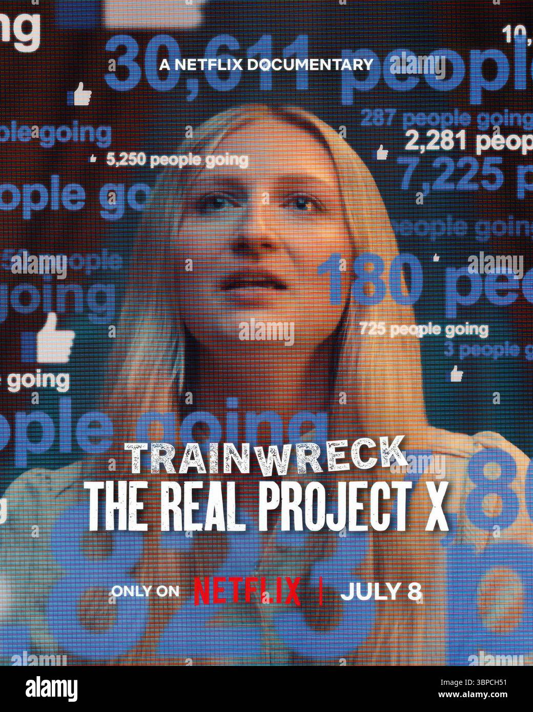 TRAINWRECK: THE REAL PROJECT X, US poster, 2025. © Netflix / courtesy ...