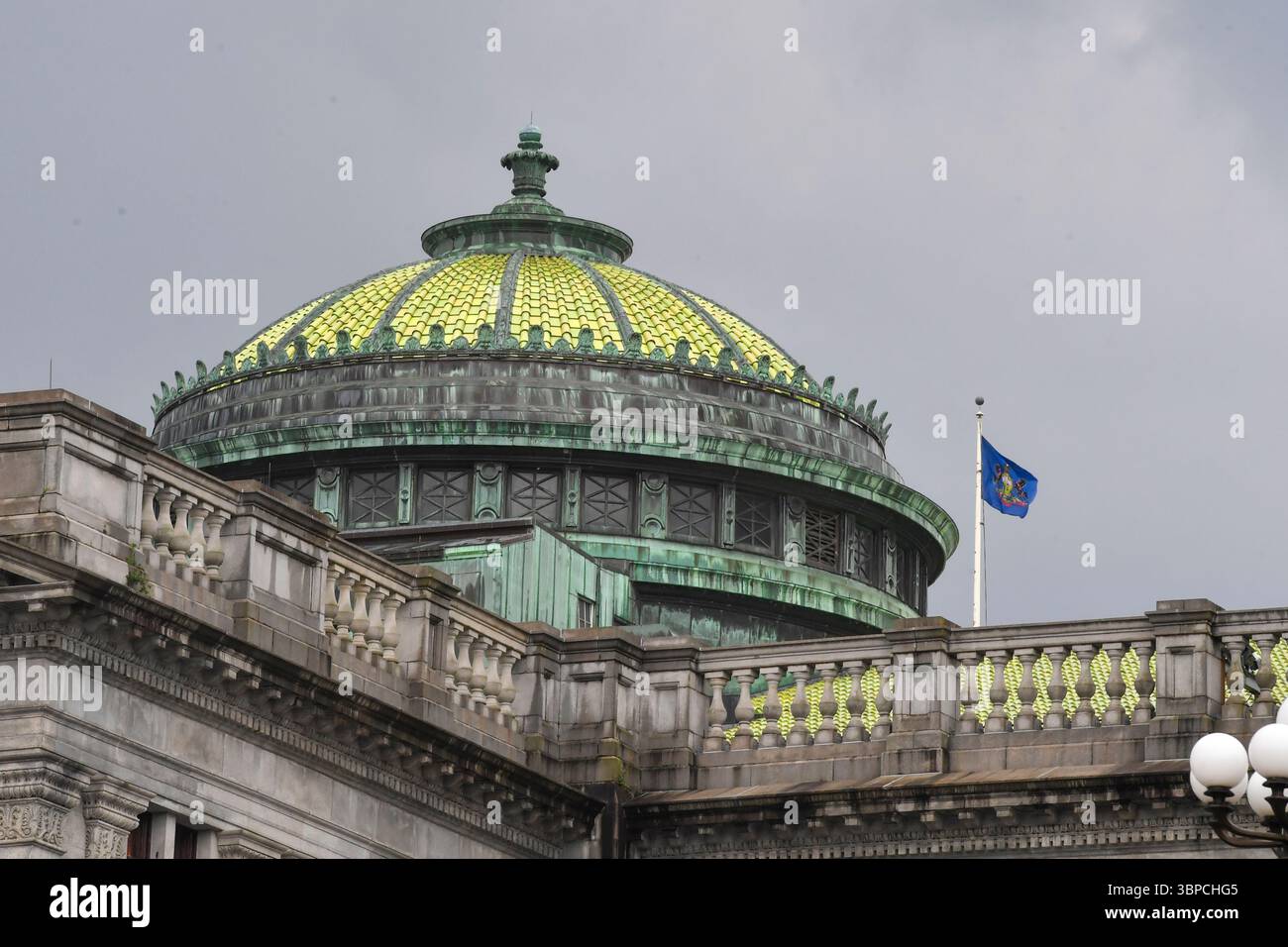 The Pennsylvania State Capitol East Wing Rotunda is seen, Monday, June ...