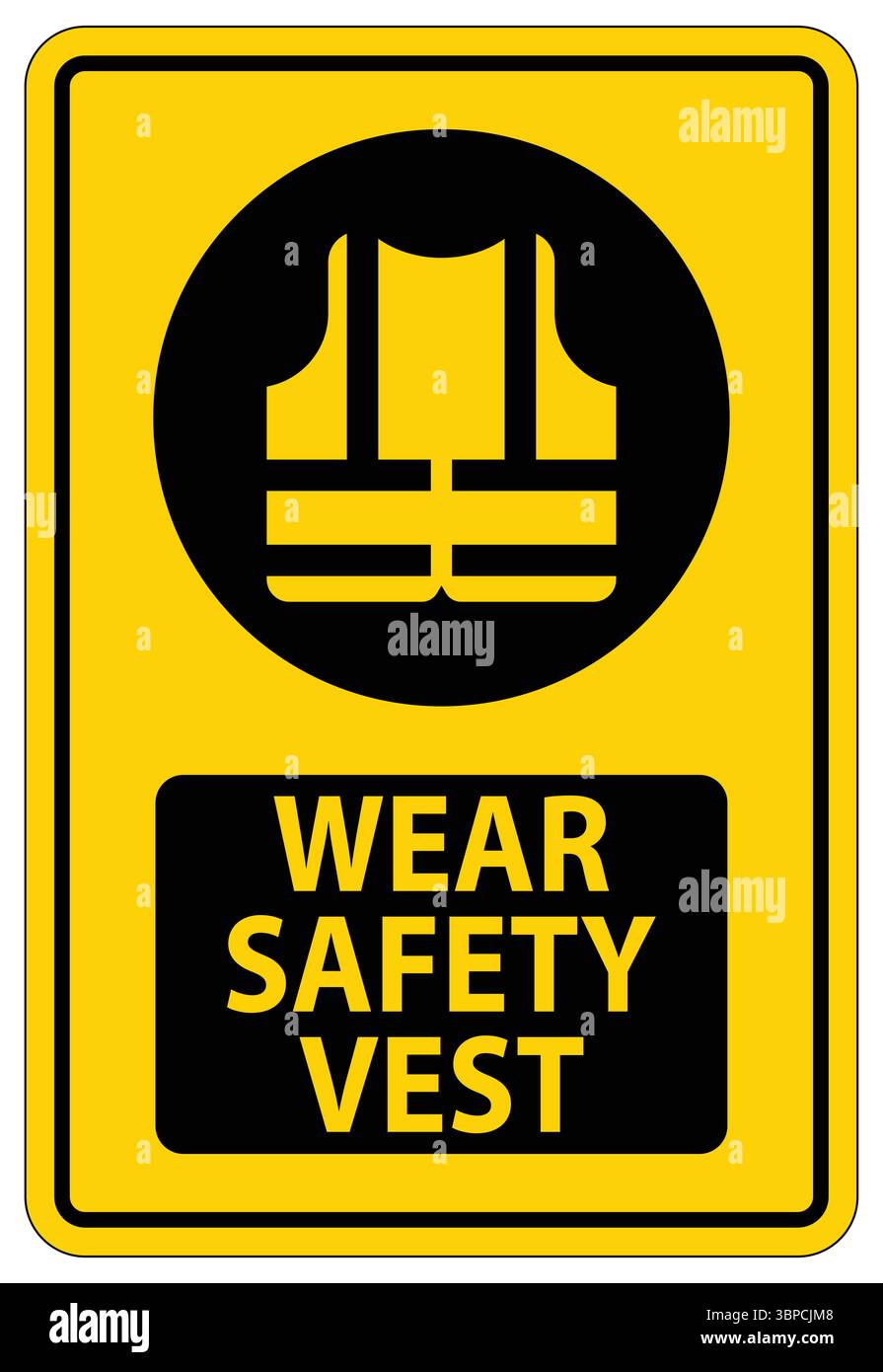 Warning vests Stock Vector Images - Alamy