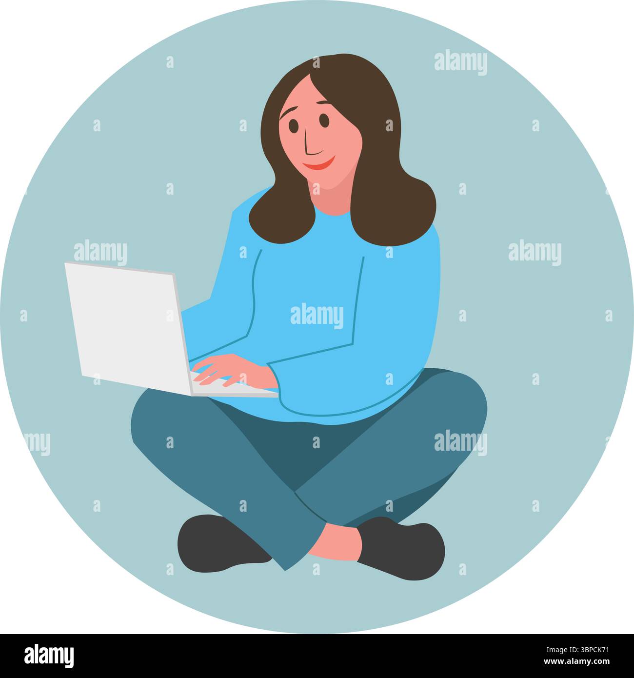 Flat tech work Stock Vector Images - Alamy