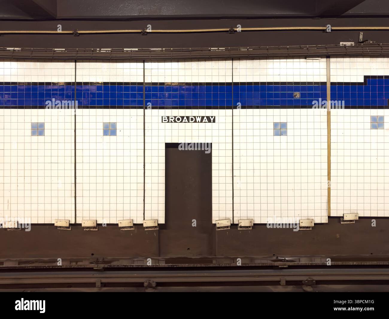 New York - June 19, 2025: NYC Broadway Lafayette Subway Underground ...