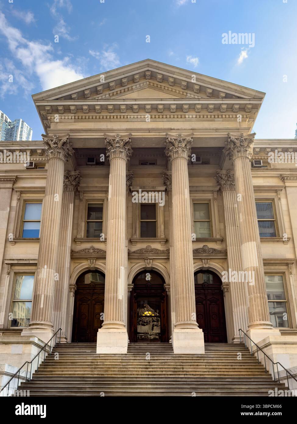 New York - June 11, 2025: Tweed Courthouse during the day in New York ...