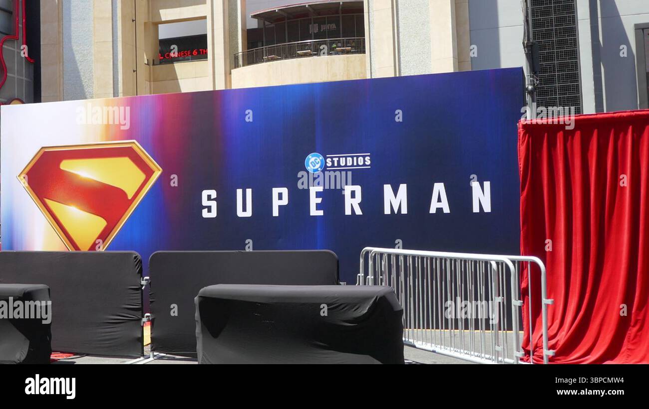 Los Angeles, California, USA 7th July 2025 Superman Premiere at TCL ...