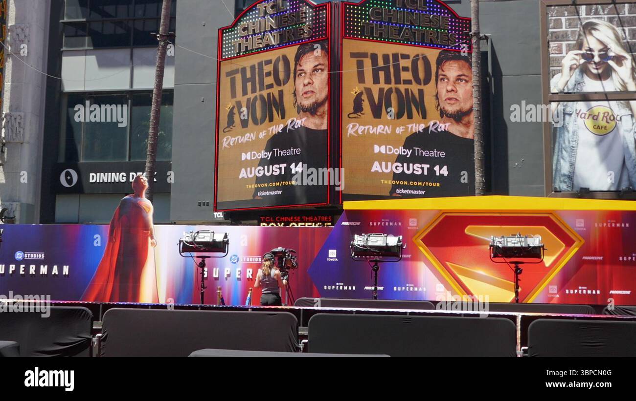 Los Angeles, California, USA 7th July 2025 Superman Premiere at TCL ...