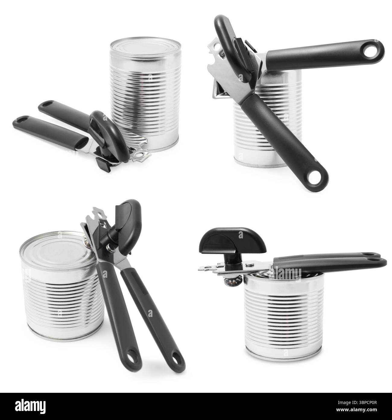 Can opener collection Cut Out Stock Images & Pictures - Alamy