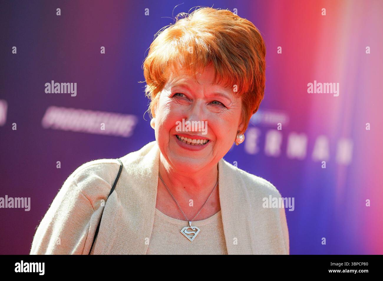 Neva Howell arrives at the premiere of "Superman" on Monday, July 7 ...