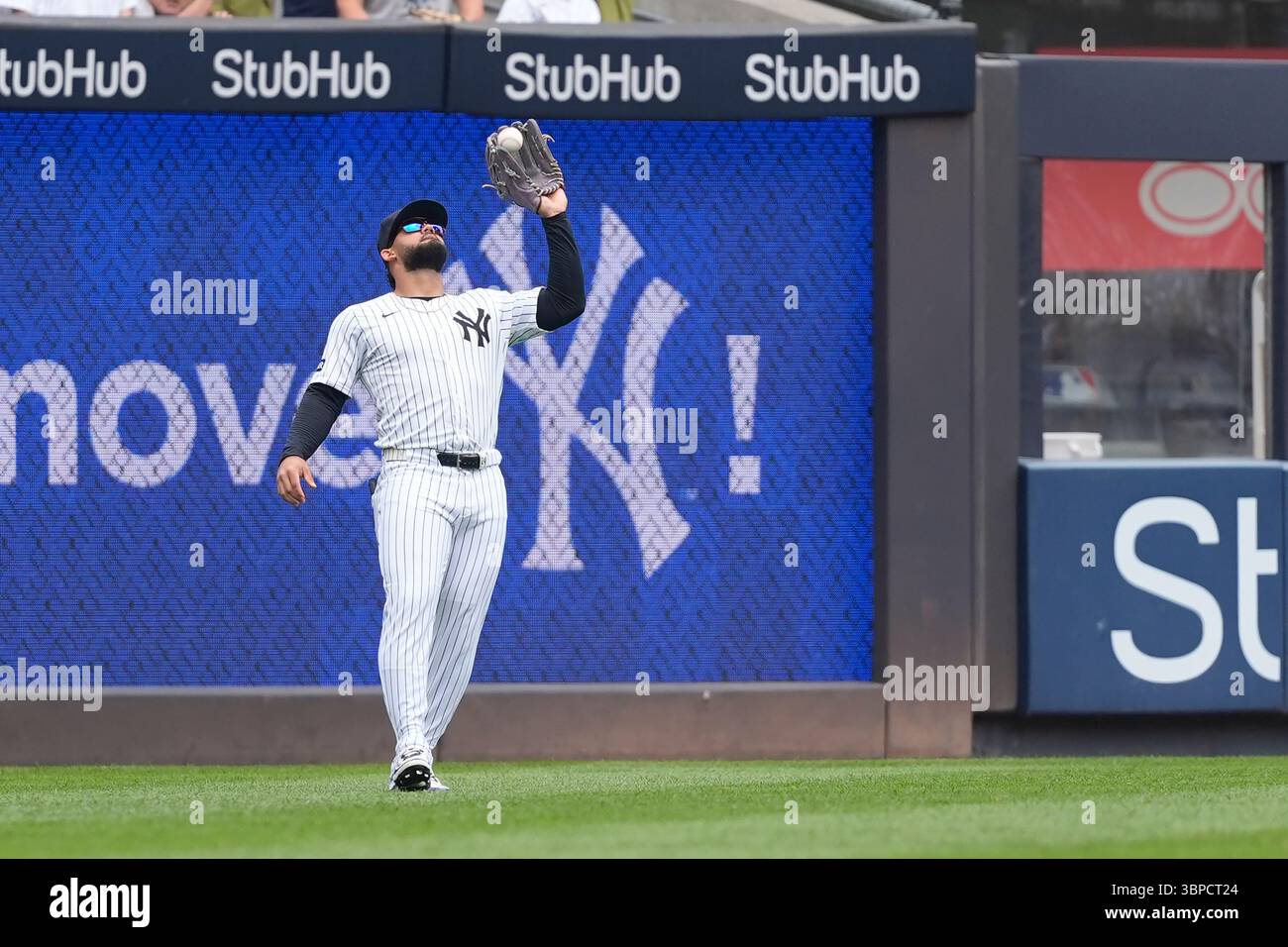 BRONX, NY - JUNE 28: New York Yankees Left Fielder Jasson Dominguez (24 ...