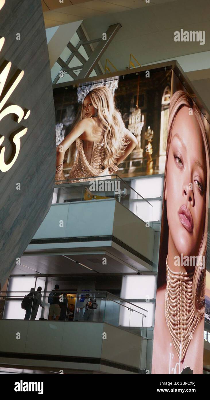 Los Angeles, California, USA 24th May 2025 Rihanna Dior Billboard at ...