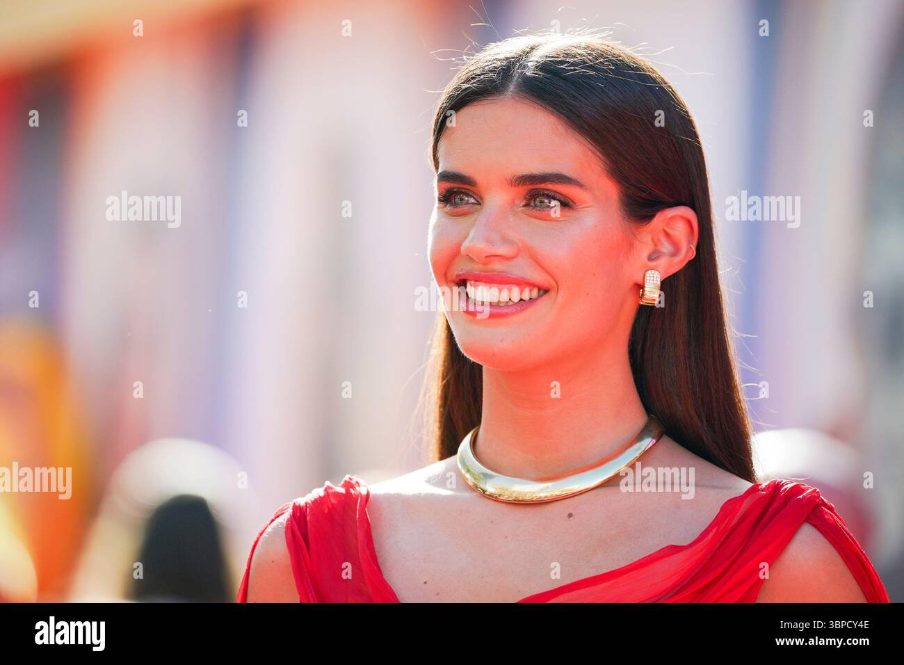 Sara Sampaio arrives at the premiere of "Superman" on Monday, July 7 ...