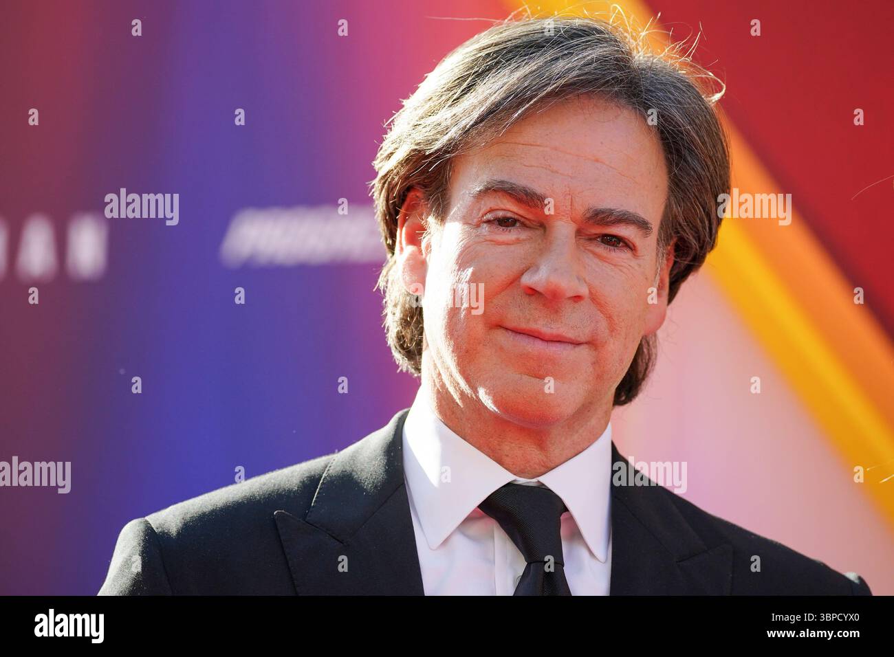 Peter Safran arrives at the premiere of "Superman" on Monday, July 7 ...