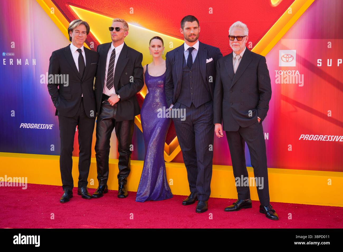 Peter Safran, from left, Nicholas Hoult, Rachel Brosnahan, David ...