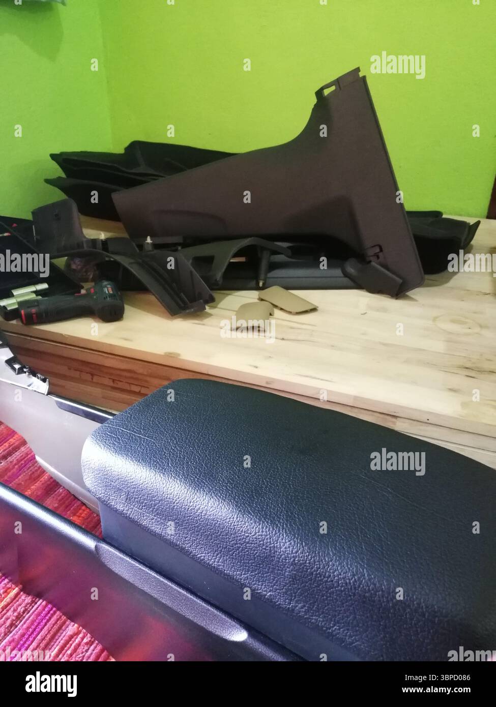 Car soundproofing installation using butyl sheets, foam, and acoustic ...