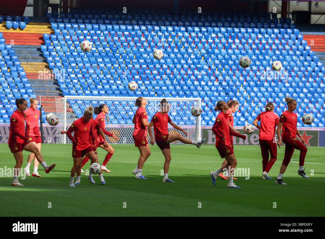 Basel, Schweiz 07. Juli 2025: DFB - Frauen Nationalmannschaft - Euro ...
