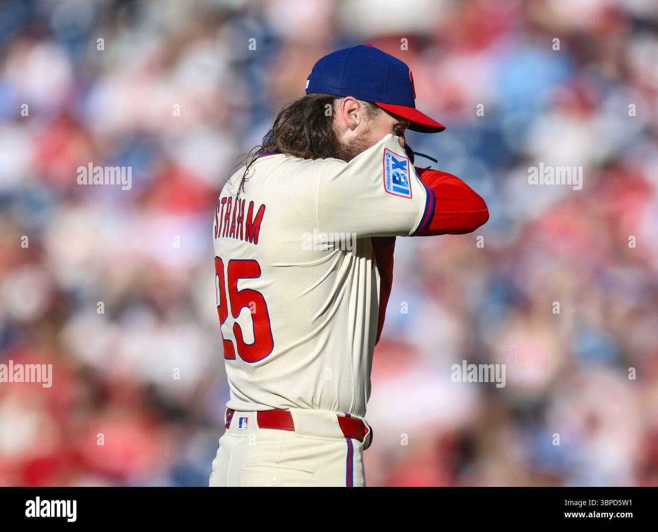 PHILADELPHIA, PA - JULY 05: Philadelphia Phillies pitcher Matt Strahm ...