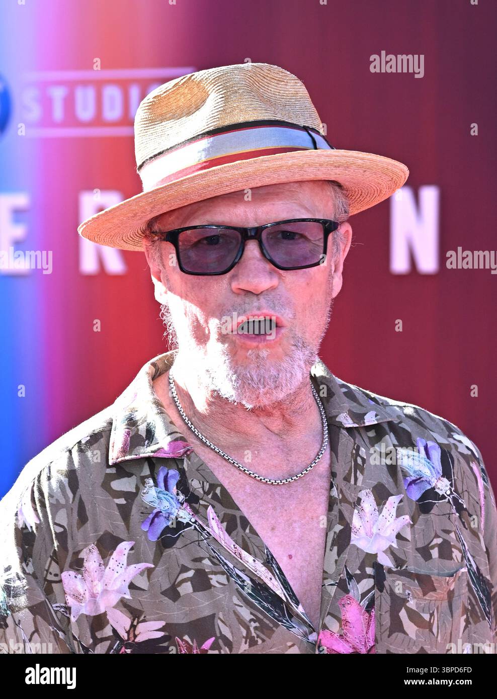 Hollywood, USA. 07th July, 2025. Michael Rooker arriving to DC Studios ...