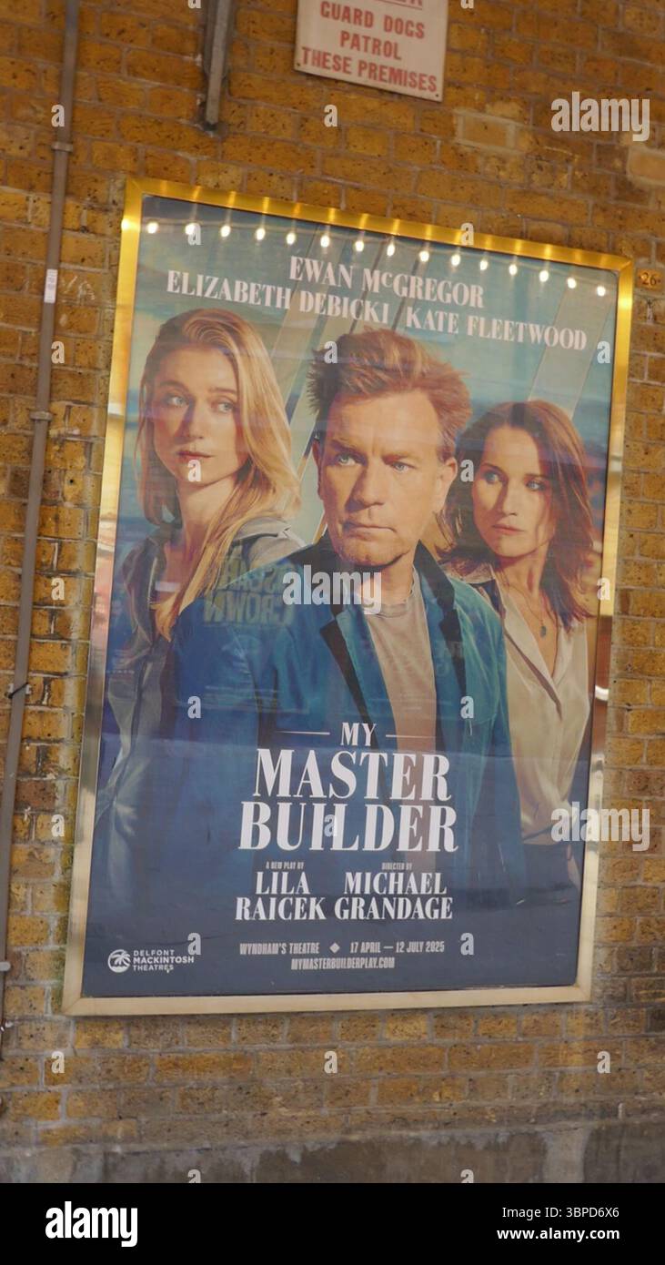 London, England, United Kingdom 25th May 2025 Ewan McGregor The Master ...