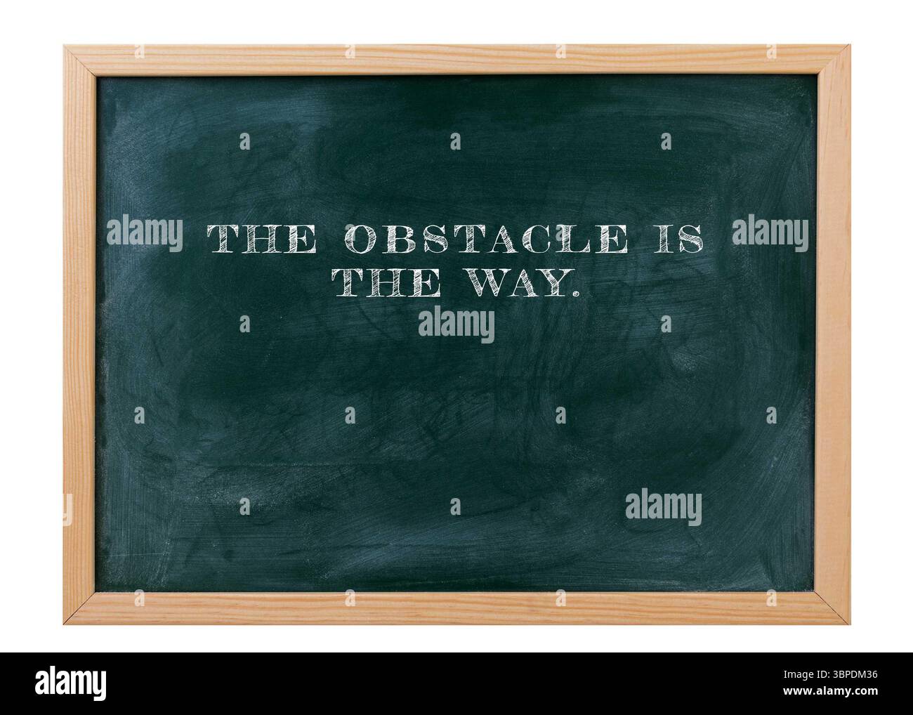 The obstacle is the way Challenges are opportunities. resilience ...