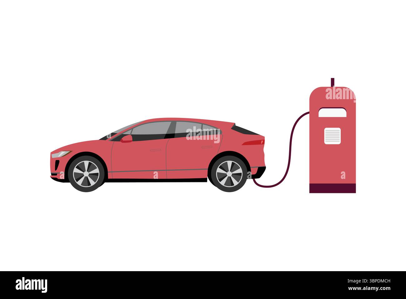 Ev parking station Stock Vector Images - Alamy