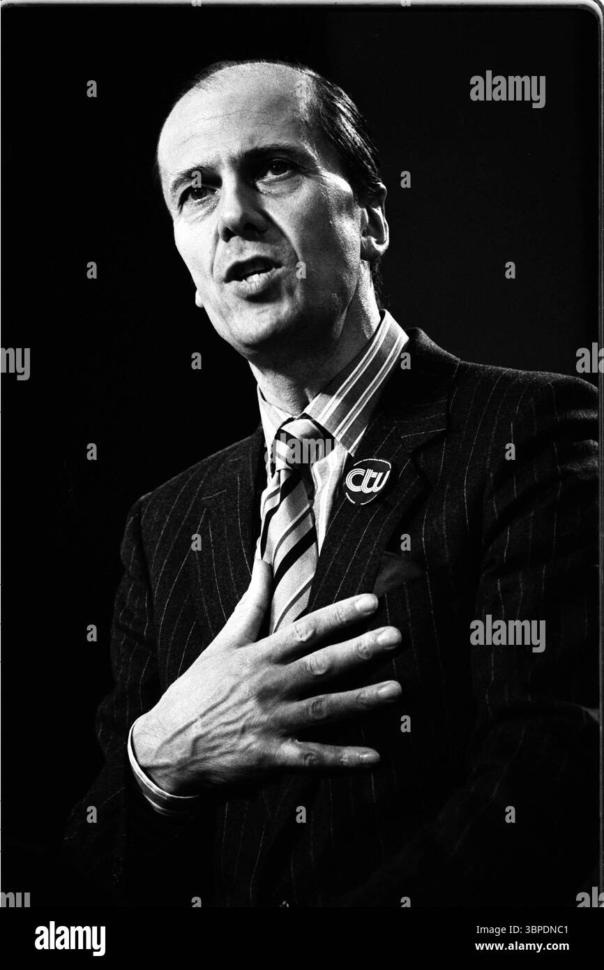 File photo dated 15/10/81 of Lord Tebbit speaking at the Conservative ...
