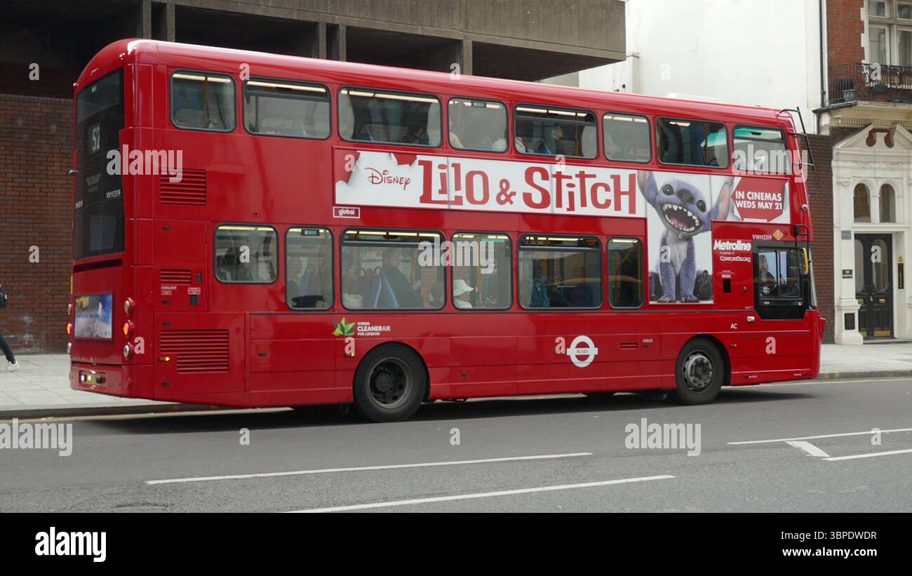 London, England, United Kingdom 25th May 2025 Disney Lilo & Stitch ...