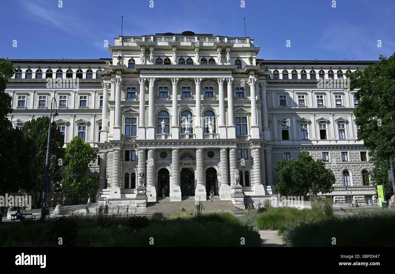 THEME PICTURE - Illustration Law/Justice: Justizpalast - The Vienna ...