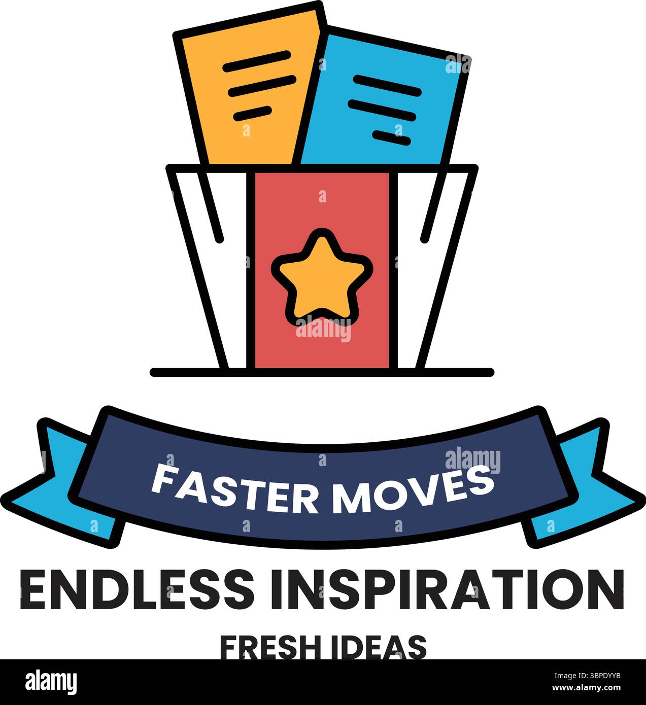 A logo for Fresh Ideas that says Faster Moves Endless Inspiration. The ...