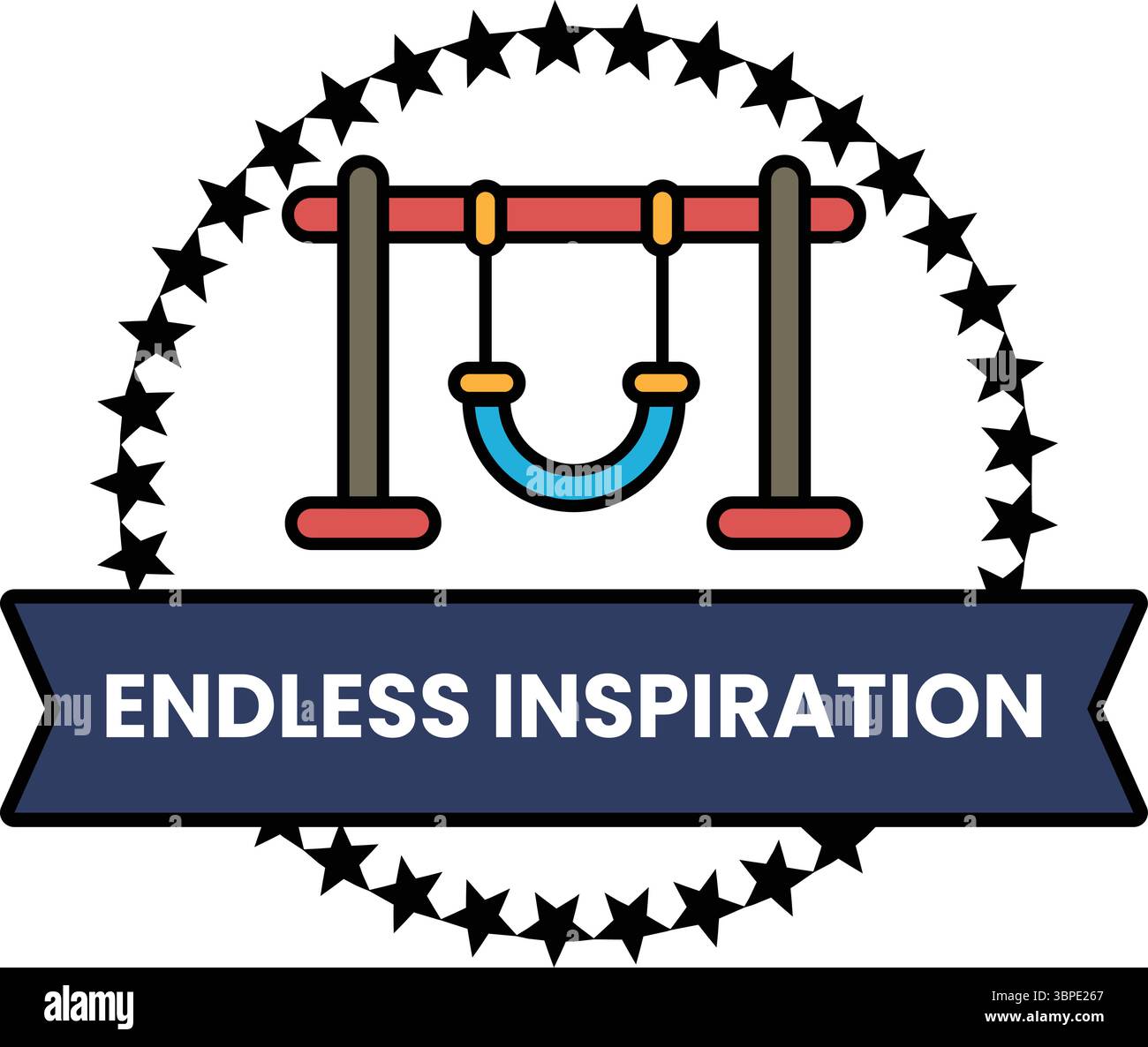 Endless inspiration is the message on this logo. The logo features a ...