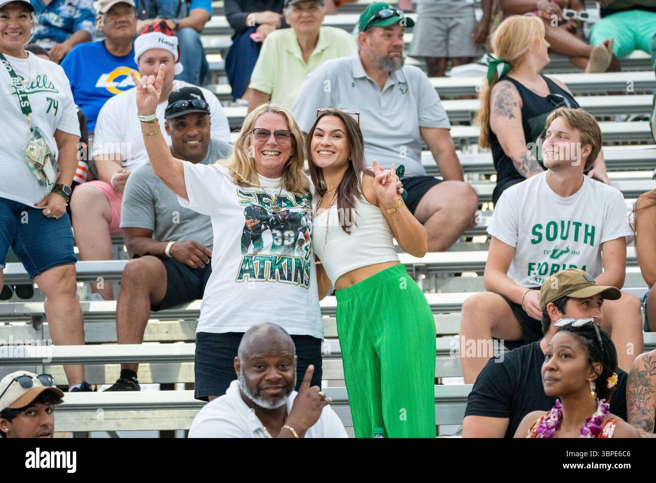South Florida football fans erupt in cheers, celebrating a thrilling ...