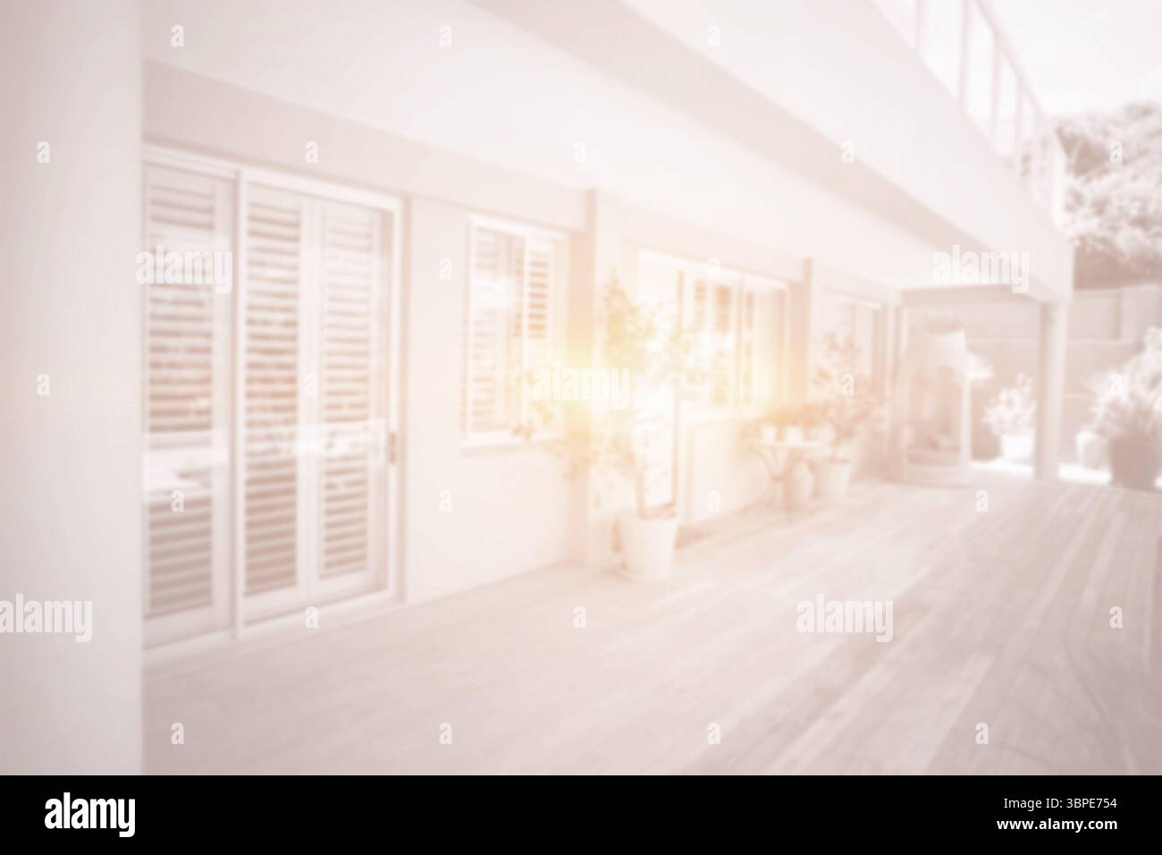 Beautiful house front windows hi-res stock photography and images - Alamy