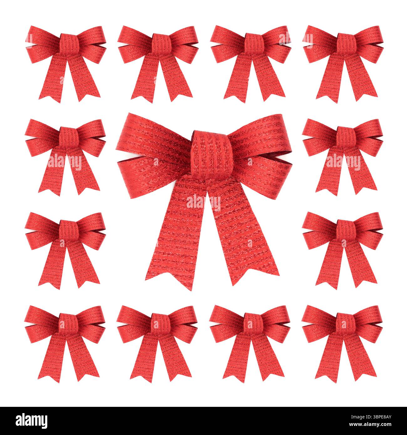 Red bow pattern geometric background on white. Decorative design for ...
