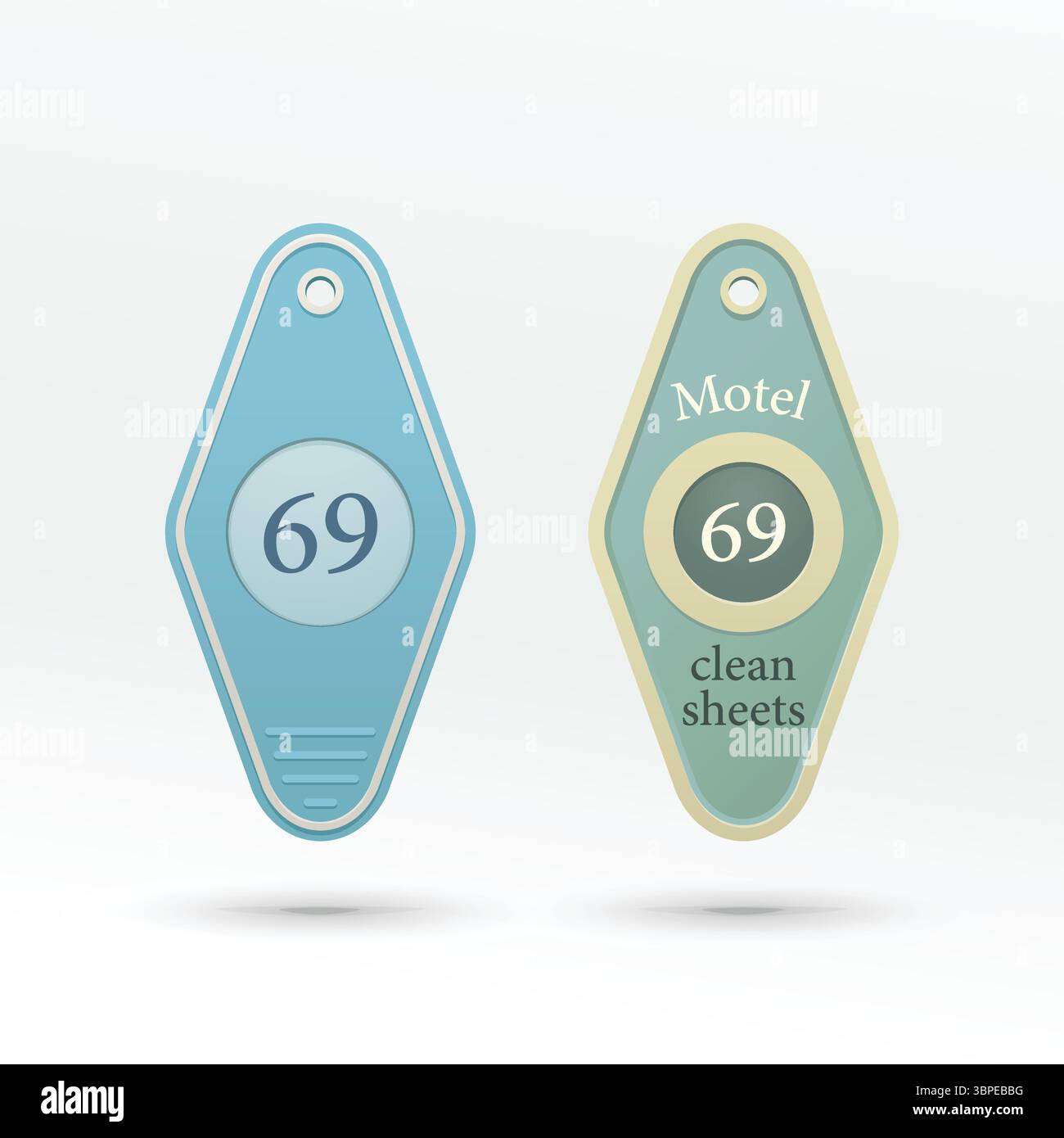 Vintage motel room Stock Vector Images - Alamy